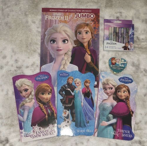 Disney Frozen Coloring Book Gift Set with Crayons and Magic Washcloth ...