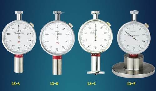 LX-FHardness Tester with Stand Sclerometer Durometer Hardometer Tool ...