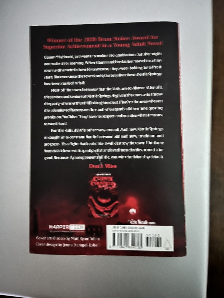 Clown in a Cornfield by Adam Cesare (2021, Trade Paperback ...