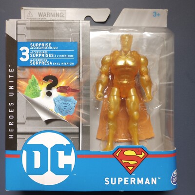 Spin Master - Rare Gold Superman - DC Heroes Unite Action Figure | eBay
