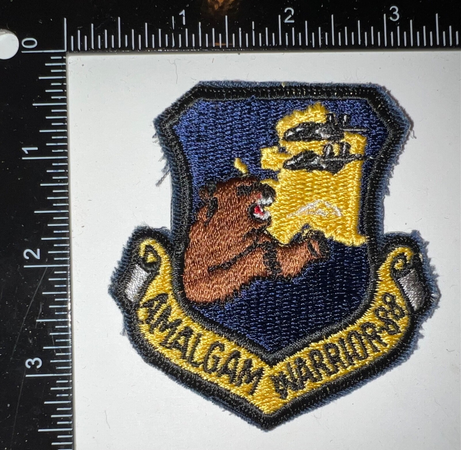 USAF US Air Force Amalgam Warrior Alaska 1988 Patch | eBay