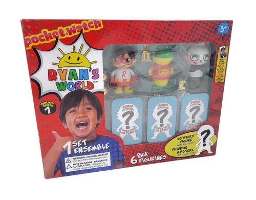 Ryan's World 6 Pack Collectible Mystery Figure Set | eBay Australia