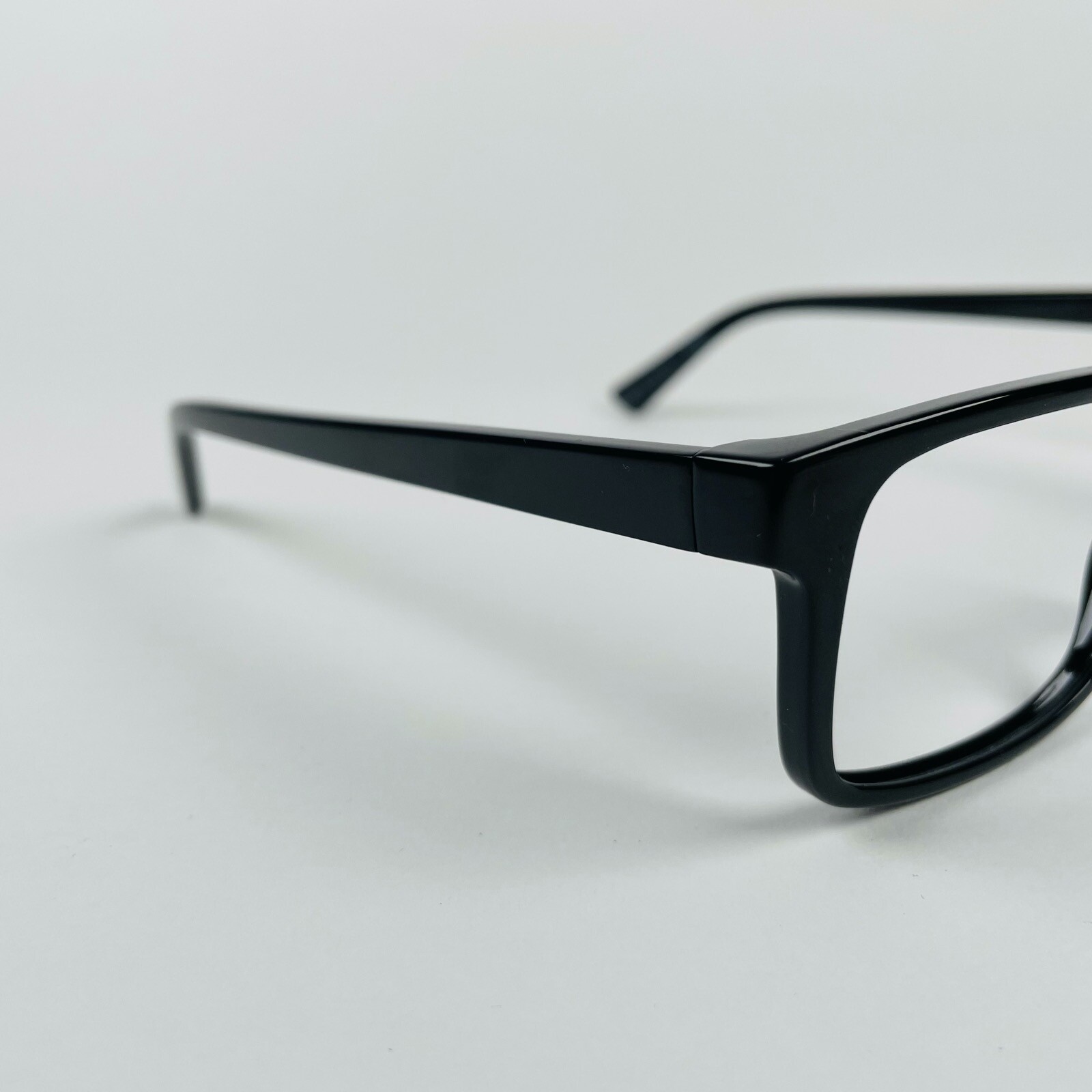 SPECSAVERS eyeglasses BLACK RECTANGLE glasses frame MOD: ENTRY 01 ...