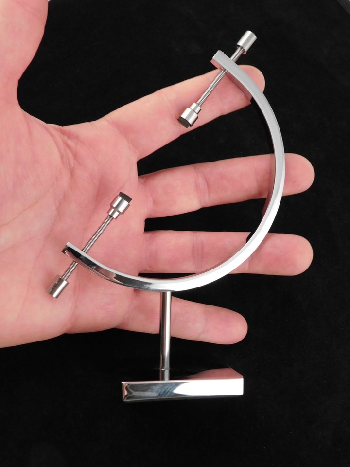 CALIPER Display Stand Large Sized Chrome / Silver Adjustable | eBay