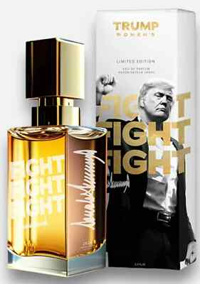 Donald Trump FIGHT FIGHT FIGHT PERFUME FOR WOMEN LIMITED EDITION RARE ...