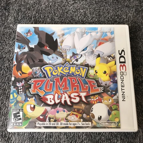 Pokémon RUMBLE BLAST NINTENDO 3DS COMPLETE In Box Manual Cib | eBay