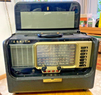 VINTAGE ZENITH TRANS-OCEANIC TUBE RADIO MODEL Y600 | eBay