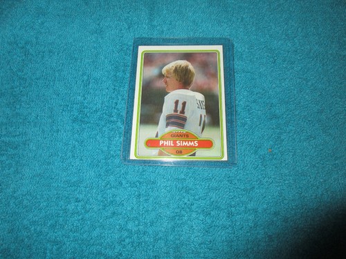 PHIL SIMMS 1980 TOPPS ROOKIE CARD | eBay