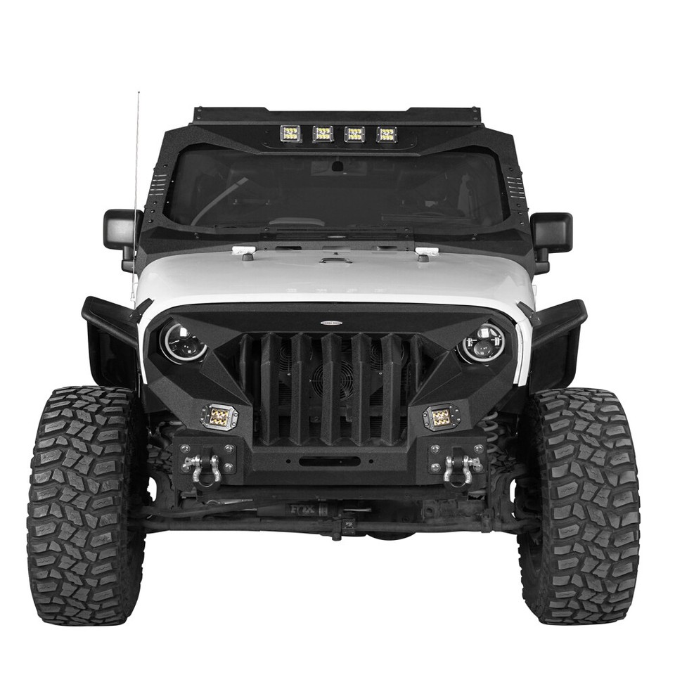 STEEL WINDSHIELD A-PILLAR FRAME COVER GUARD FOR JEEP WRANGLER 1997-2024 ...