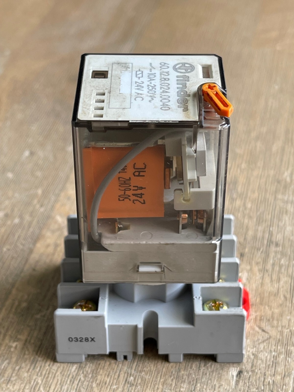 FINDER 60.12.8.024.0040 RELAY 24VAC 8 PIN WITH MAGNECRAFT 70-464-1 ...