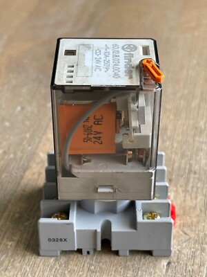 FINDER 60.12.8.024.0040 RELAY 24VAC 8 PIN WITH MAGNECRAFT 70-464-1 ...