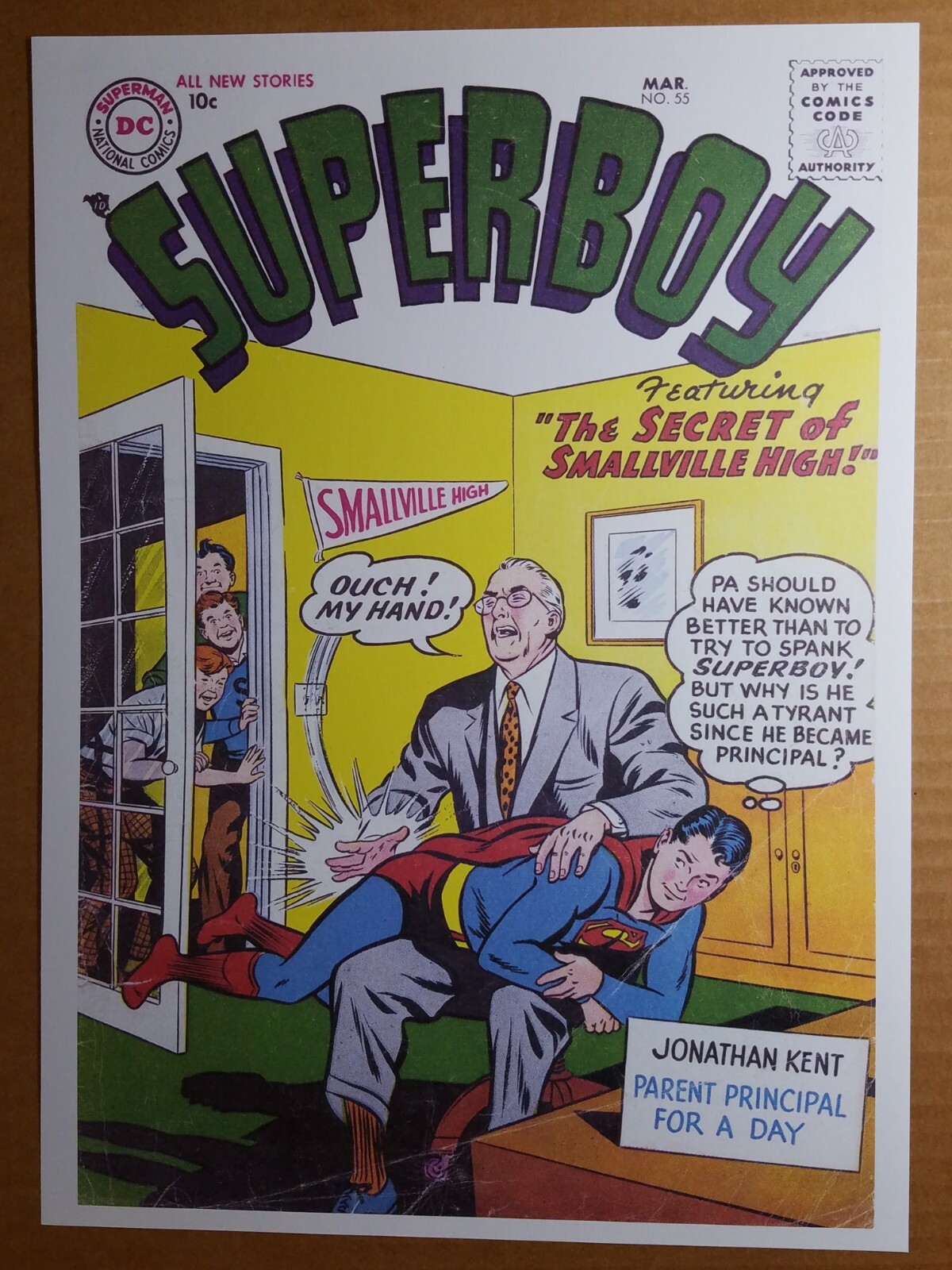 Superboy 55 DC Comics Poster by Curt Swan | eBay