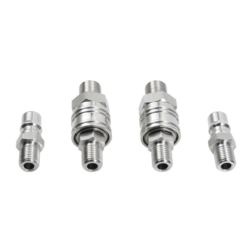M16-M14 Hydraulic Attachment Fittings Quick Connect Adapters For Mini ...