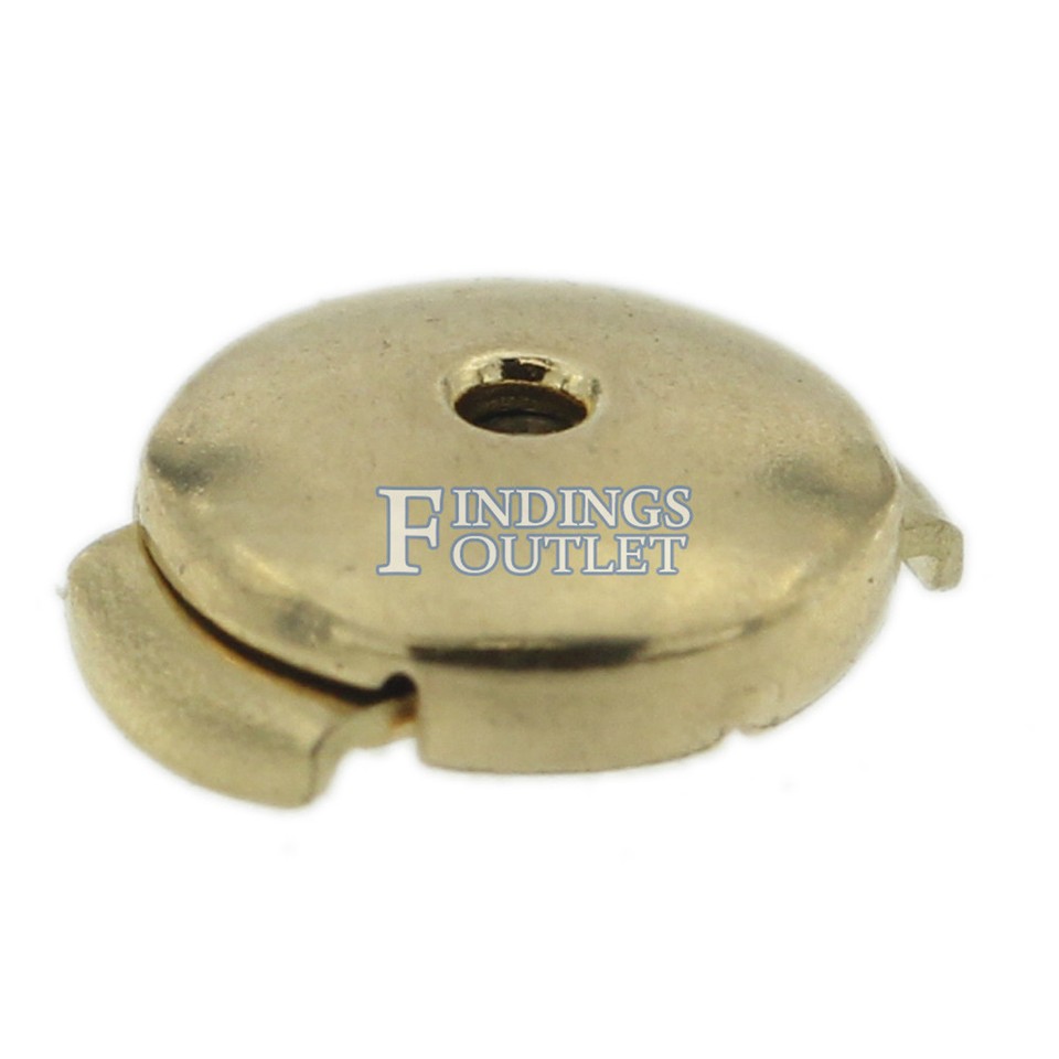 14K Solid White & Yellow Gold Replacement Single La Pousette Back ...