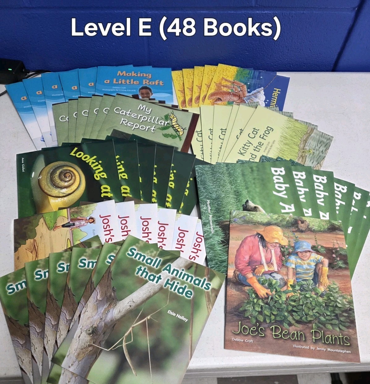 Grade K Rigby, Levels A-E, Lot of 220 Leveled Readers Guided Reading ...