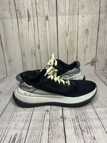 Hoka One One Carbon X ProFly 1102886 Running Shoes White Black Size 8 ...