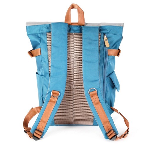 Harvest Label Rolltop Backpack 2.0 Arctic Blue Casual Outdoor, Gym, Day ...