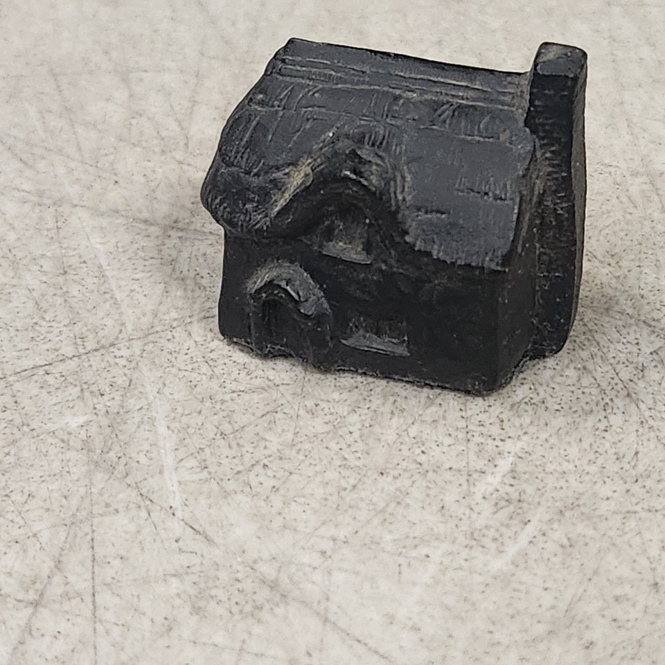 Vintage small cabin cottage made from coal | eBay