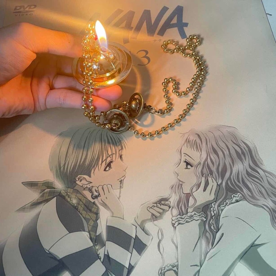 Vivienne Westwood Nana Anime Sinichi Pendant Costume Cigarette Necklace ...