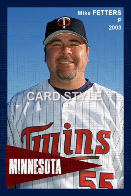 Mike Fetters - 2003 Minnesota Twins - choose a size - color print | eBay