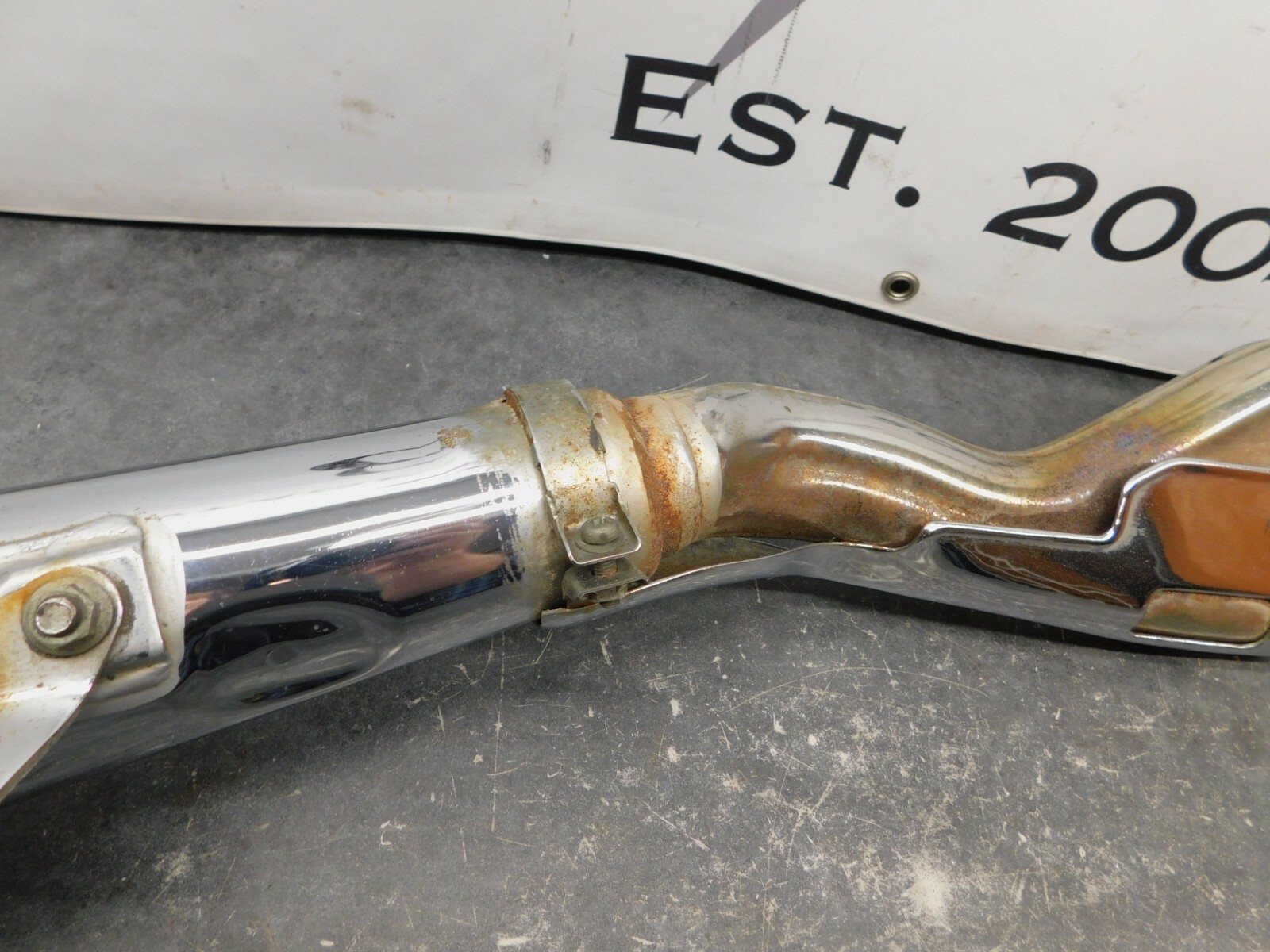 Honda CBX 1000 CBX1000 OEM Original Right Side Exhaust Pipes 1878 | eBay
