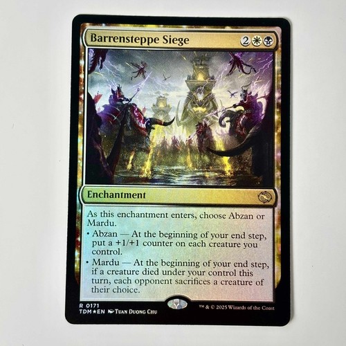BARRENSTEPPE SIEGE 0171 TARKIR DRAGONSTORM FOIL ANGLAIS NEUF MTG | eBay