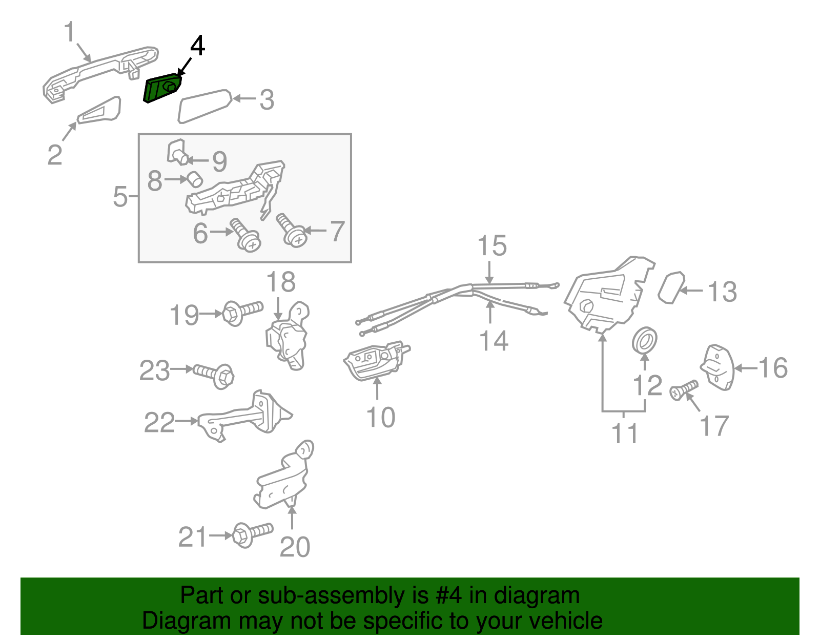 6922747020+Genuine+Toyota+Cover+RR+Door+69227-47020 for sale online | eBay