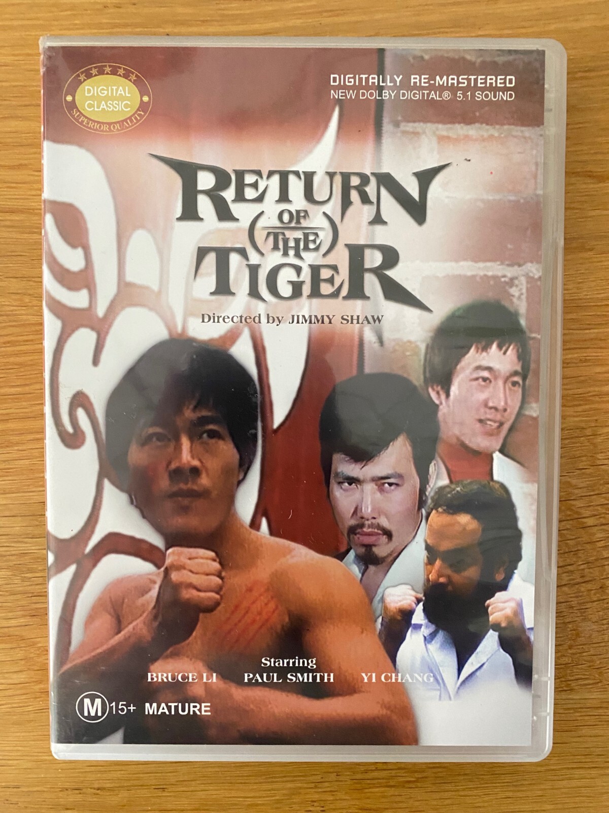 Return Of The Tiger DVD Remastered Region All LIKE NEW Bruce Li | eBay