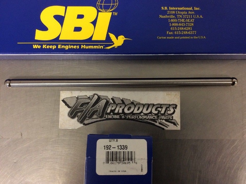 Chevy Big Block 396 402 454 5/16" Push Rod Set Of 16 SBI 192-1338 / 192 ...