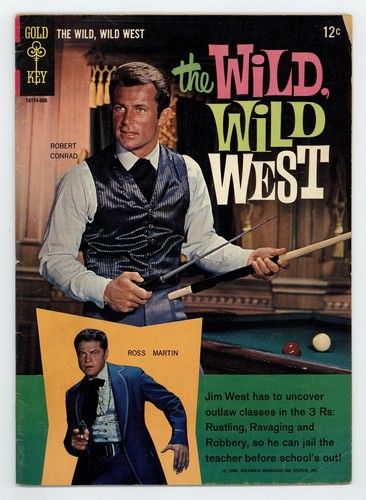 Wild Wild West 1B Photo Back Cover Variant VG- 3.5 1966 | eBay