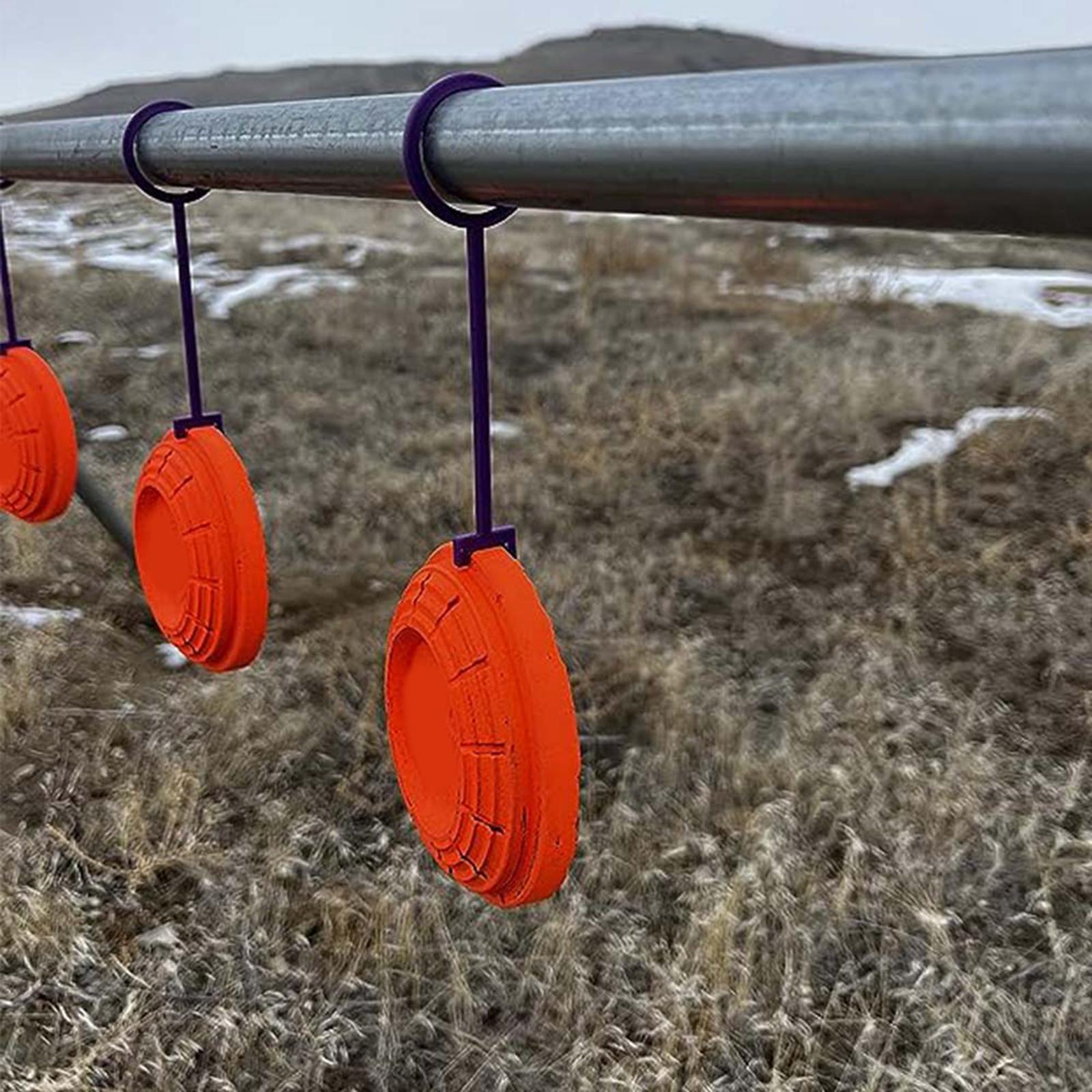 10 Pieces Clay Target Holders Shooting Target Hanging Hook for Boys ...