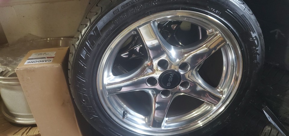 1997-2002 PONTIAC TRANS AM "CHROME" WS6 Wheels*17X9*MICHELIN PILOT ...