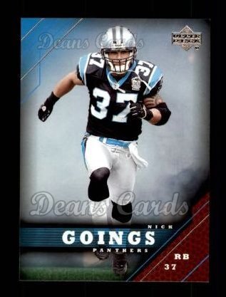 2005 Upper Deck #29 Nick Goings Panthers Pittsburgh 8 - NM/MT | eBay