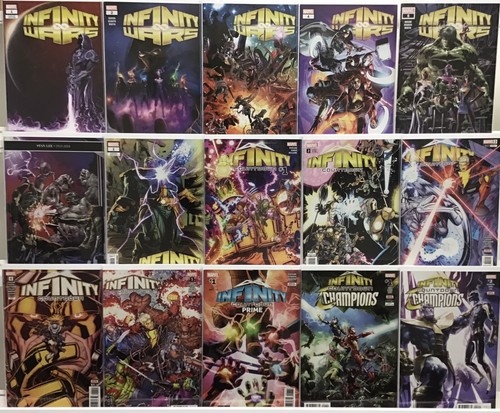 Marvel Comics - Infinity Wars Countdown Sets - Variants - Lot Of 15 | eBay