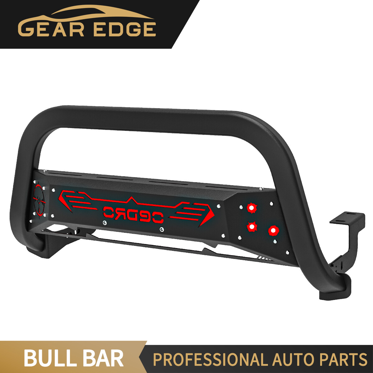 for 2019-2023 Chevy Silverado / Sierra 1500 Bull Bar Push Grille Bumper ...