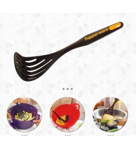 Tupperware PRO Potato Masher Black Cooking Serving Utensil New | eBay