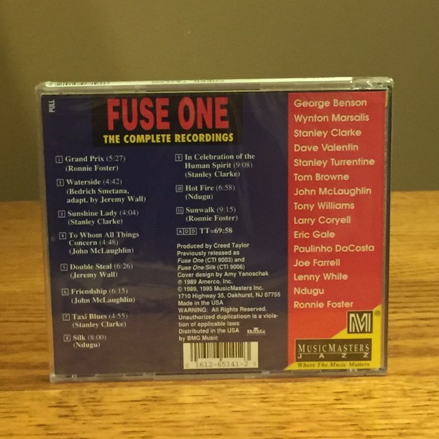 Fuse One: The Complete Recordings by Fuse One (CD, Jul-1989 ...