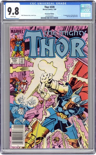 Thor #339N Newsstand Variant CGC 9.8 1984 4337632003 | eBay