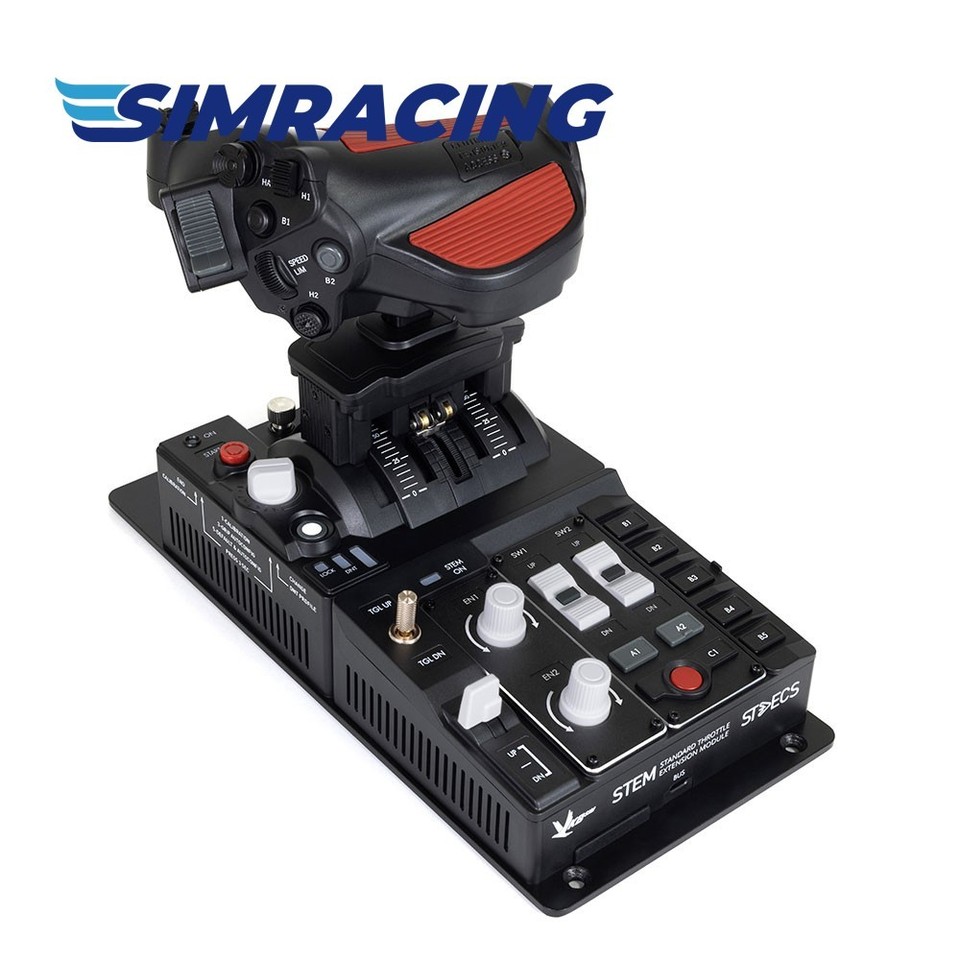 VKBSIM STECS STG Racing Game Flight Simulator for Space Throttle System ...