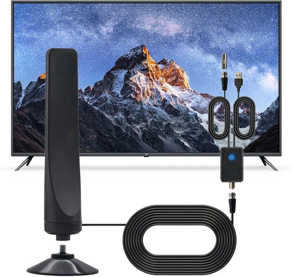 WAVE Indoor TV Antenna Digital HDTV 4K ULTRA HD 1080P FULL HD NEW ...