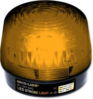 Seco-Larm SL-1301-BAQ/A Extra bright LED Strobe Light (Amber) | eBay