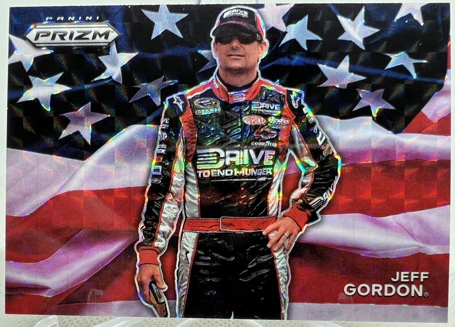 2022 PANINI PRIZM NASCAR USA FLAG PRIZM SP USA15 JEFF GORDON - CASE HIT ...