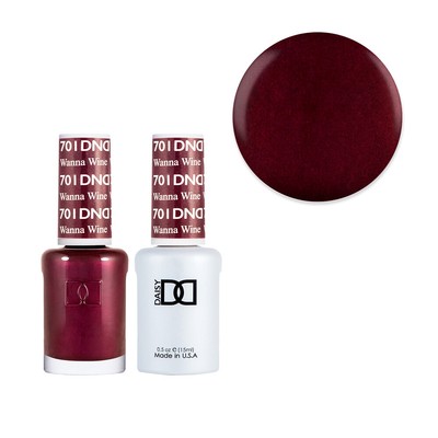 DND 701 Wanna Wine - Daisy Collection Gel & Lacquer Duo 15ml | eBay