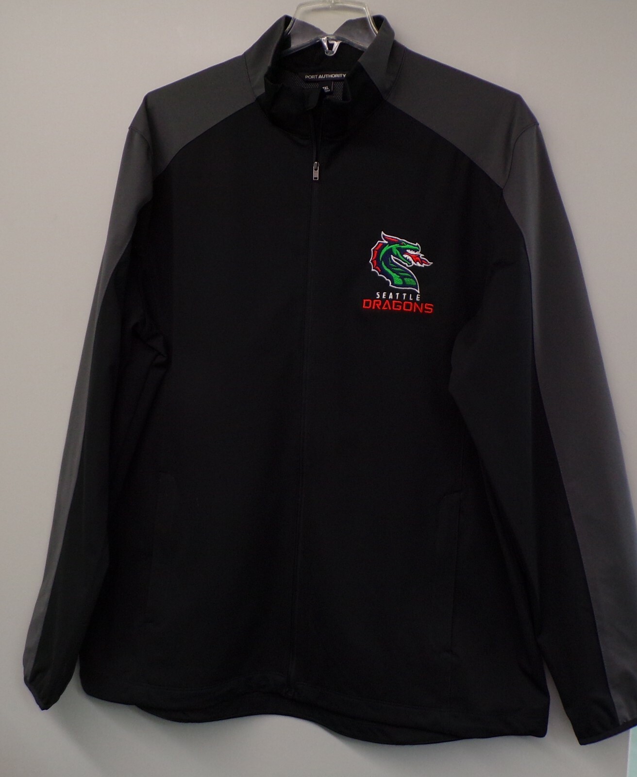 XFL Seattle Dragons Ladies Active Colorblock Soft Shell Jacket XS-4XL ...