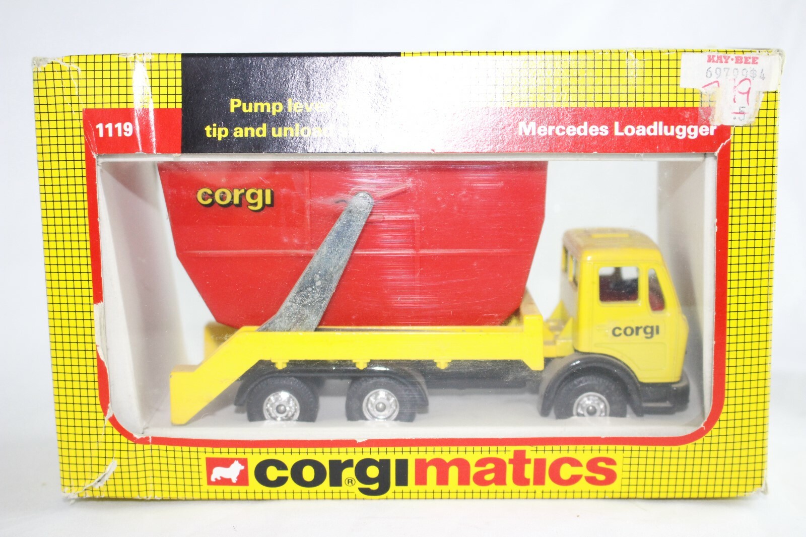 Corgi #1119 Mercedes Skip Truck, Nice Boxed | eBay