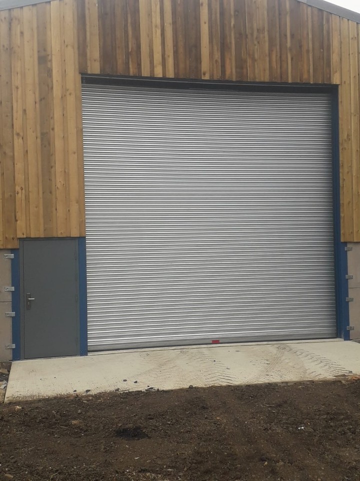 roller shutter door tube motor operated 3000 x 3000 Galv | eBay UK