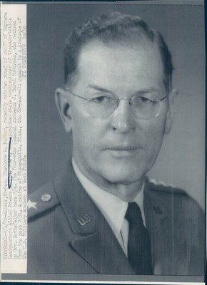 1969 General Theodore Parker Chief Staff Supreme Headquarters Vintage ...