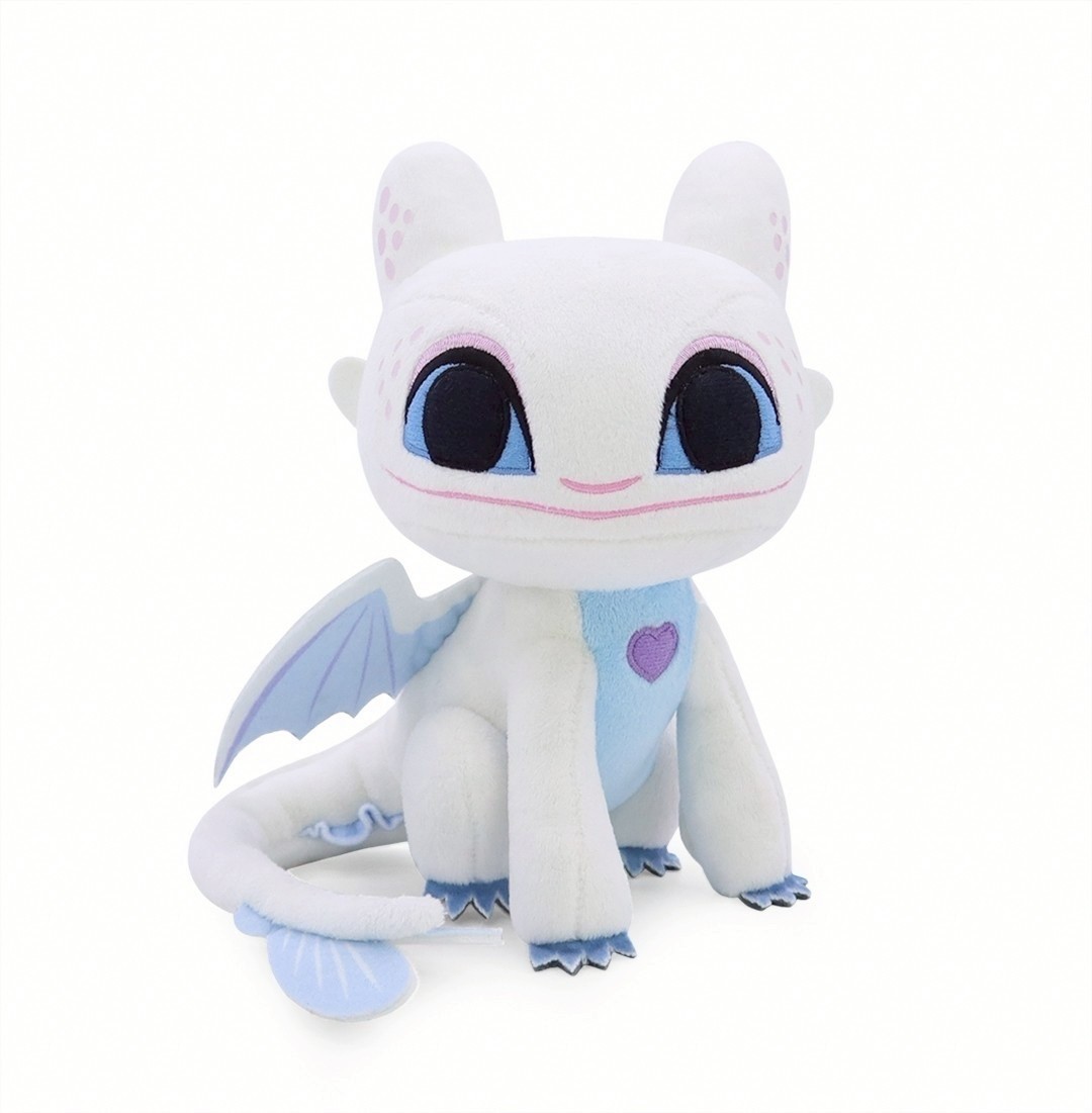1 SET 7" Authentic Universal KOUKOU LOVE TOOTHLESS LIGHT FURY Doll ...