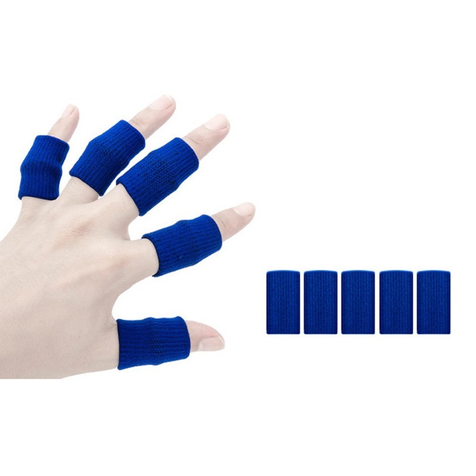 Finger Guard Finger Sleeves Transparent Knitted Fabric Protect Fingers ...