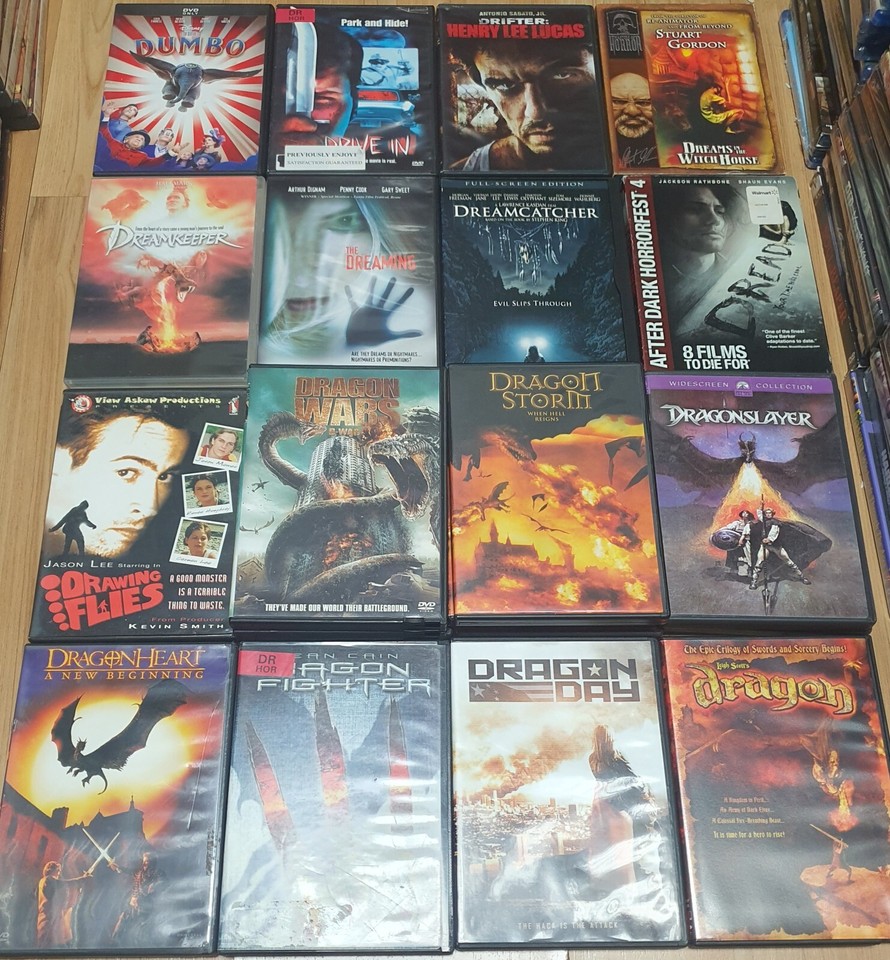 Updated 16 Feb $3 Horror, Sci-Fi Fantasy DVDs DEAD - FIVE - Buy More to ...